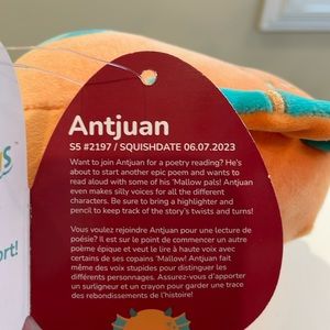 Squishmallows | Other | Nwt 5 Antjuan The Orange Monster Valentine ...